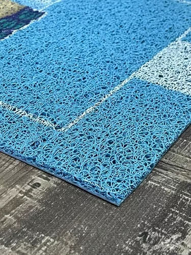 Felpudo Pvc Celeste 40 x 60 cm Seleccion Argentina